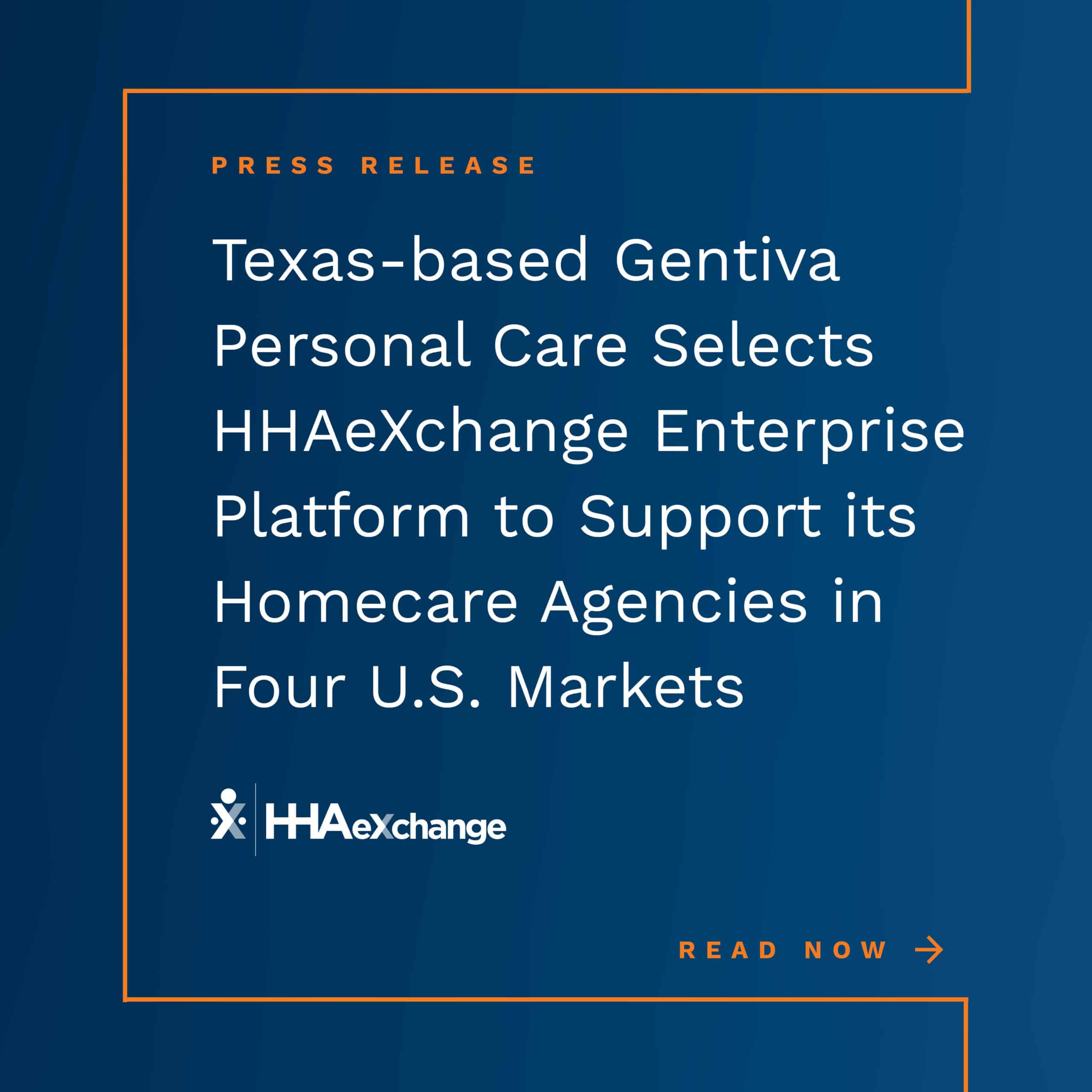 Gentiva Choses HHAeXchange to Support Homecare Agencies